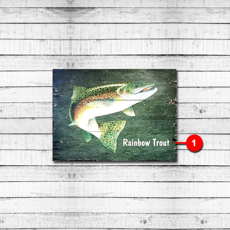 Water Skiing Custom Sign | Personalized & Retro Lake Sign