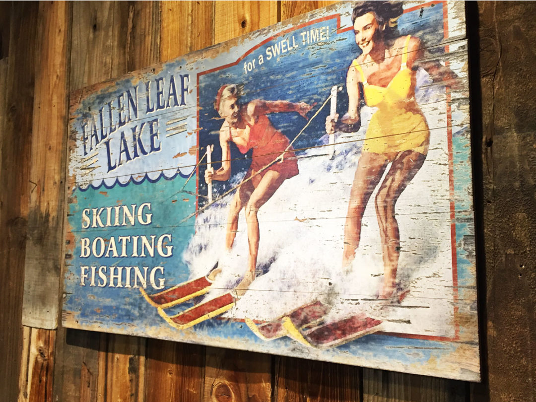 Water Skiing Custom Sign | Personalized & Retro Lake Sign