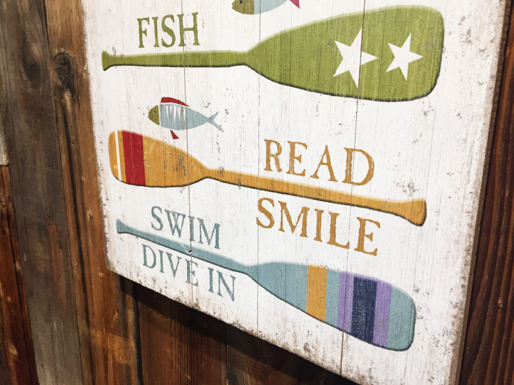 Lake Rules Vintage Sign | Personalized & Retro Lake Sign