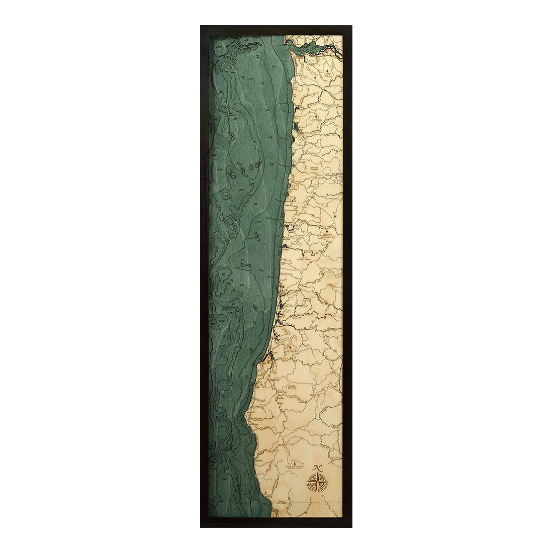 Oregon Coast Sea Chart