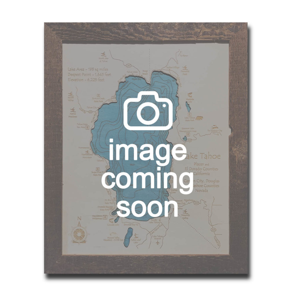 Lake Manitou, IN Wood Map | 3D Nautical Wood Charts