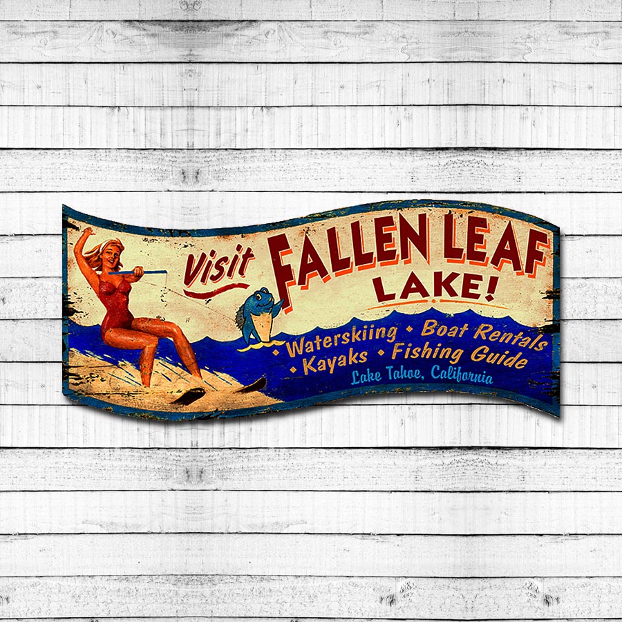 Vintage Signs by On Tahoe Time - Browse signs or create your own!