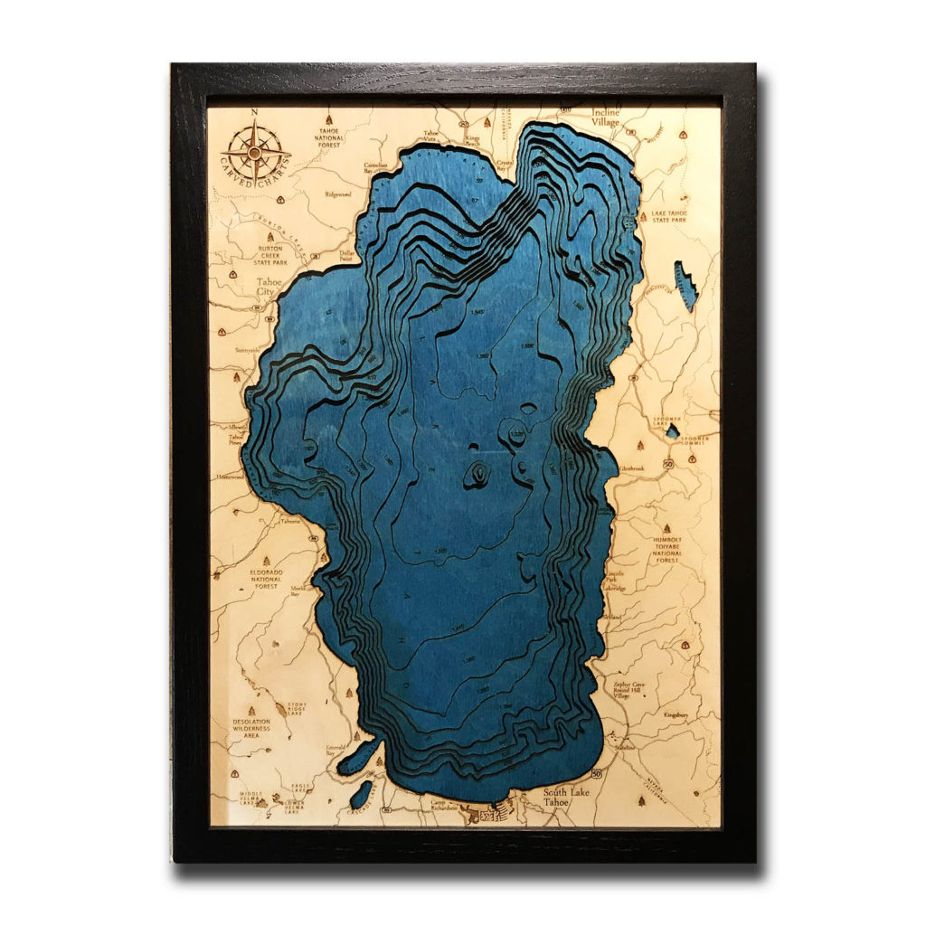 The Wood Lake Map Collection | 3D Lake Maps | 10,000 Bodies of Water