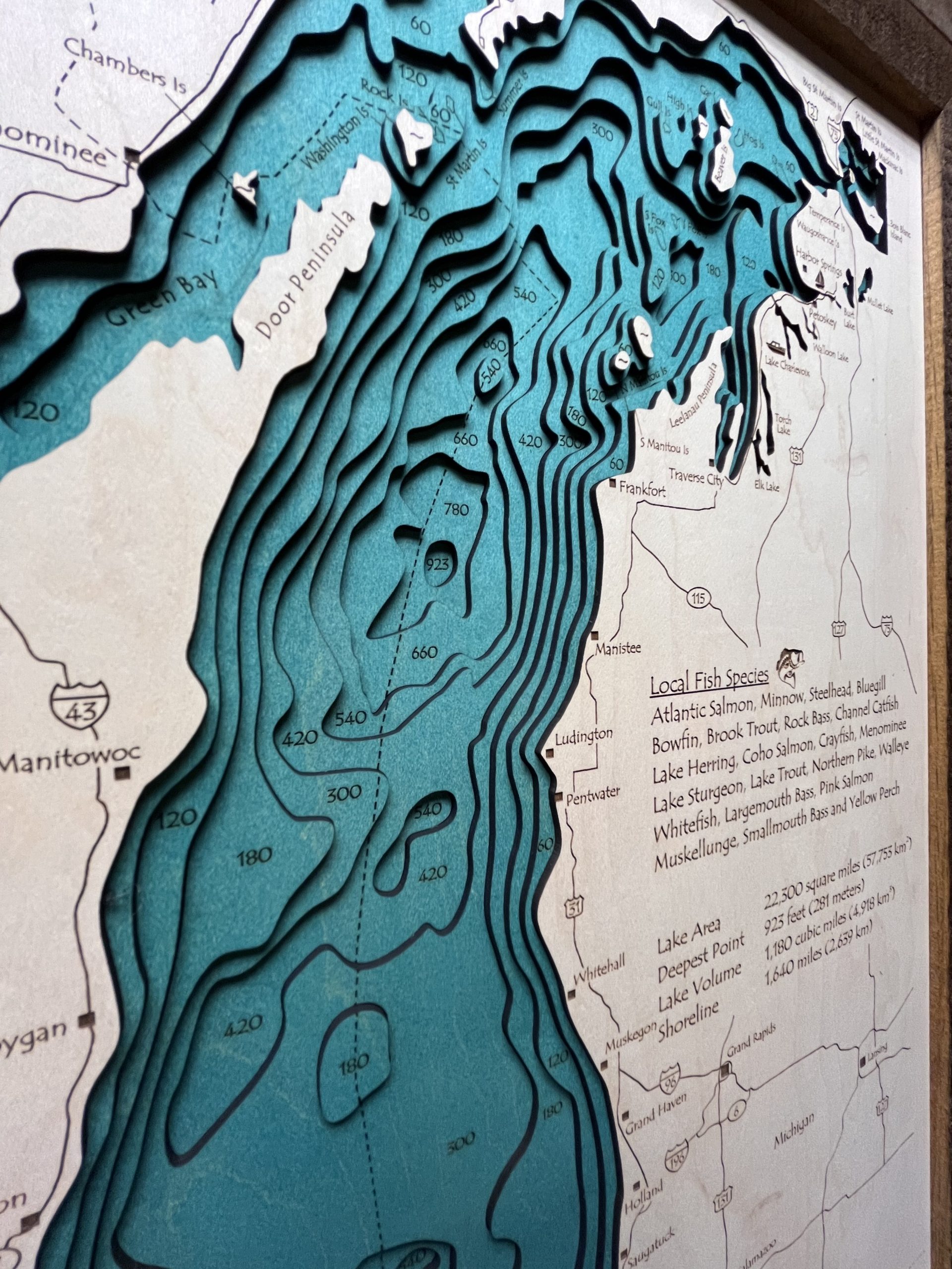 Lake Michigan Map