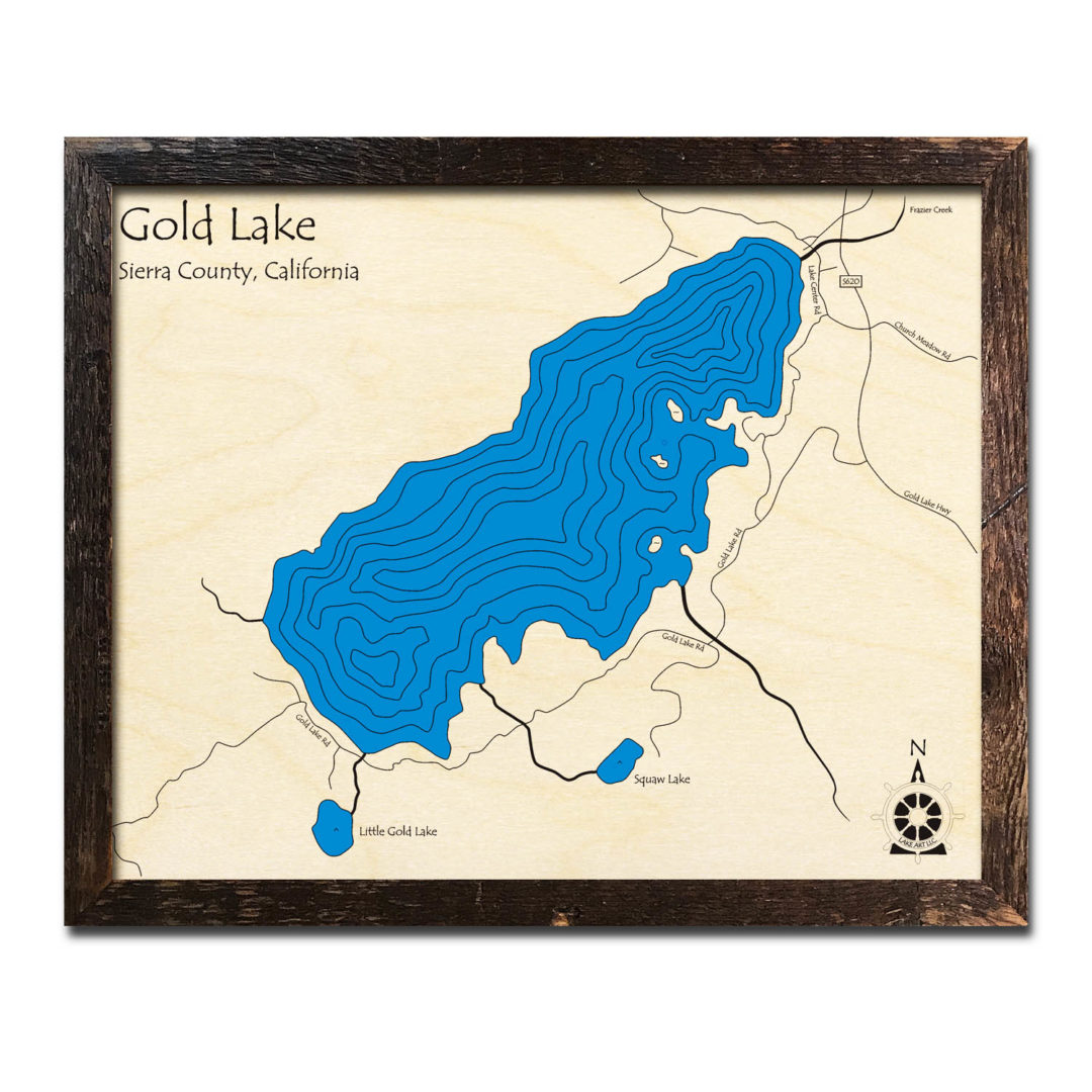 Cholla Bay (Mexico) 3D Wood Maps