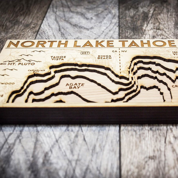 Nautical 3D Wood Maps | Over 10,000 Lakes and Locations