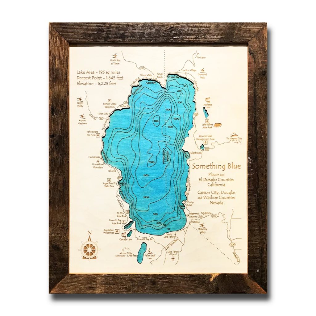 The Wood Lake Map Collection | 3D Lake Maps | 10,000 Bodies of Water