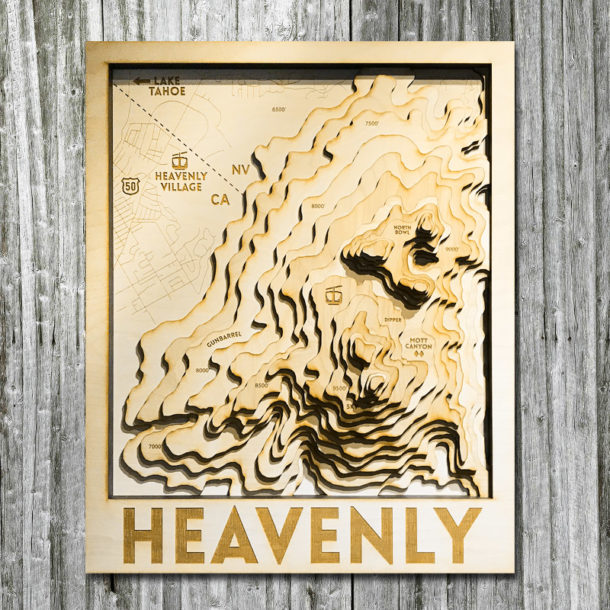 Nautical 3D Wood Maps | Over 10,000 Lakes and Locations