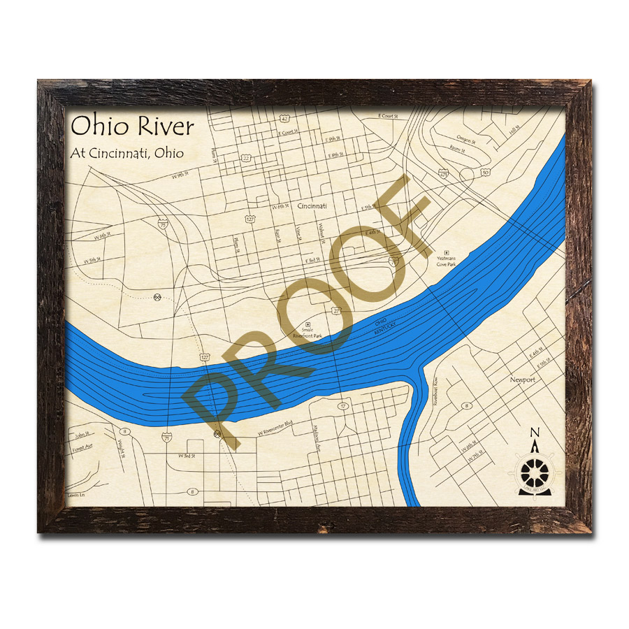 Ohio River Map