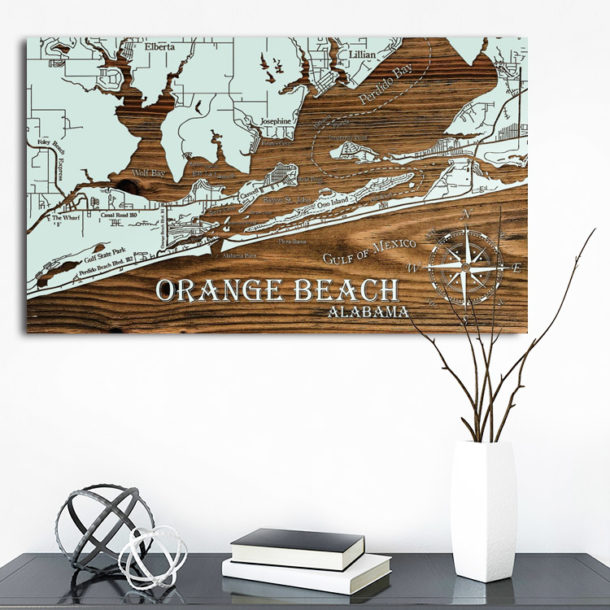 Open Pond, AL Wood Map | 3D Nautical Wood Charts
