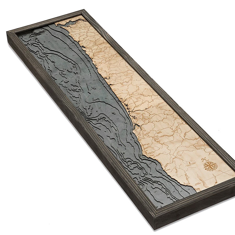 Oregon Coast Sea Chart