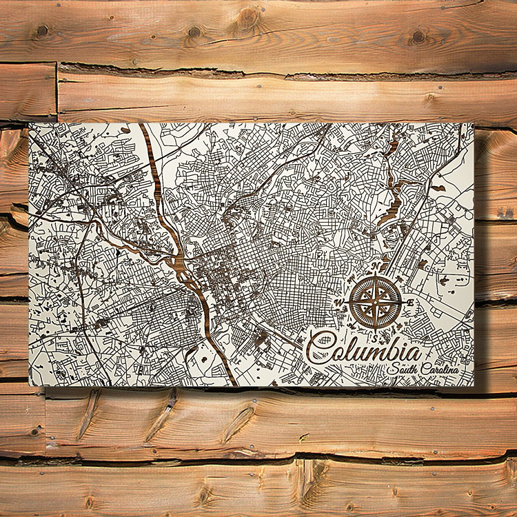 Columbia South Carolina Map