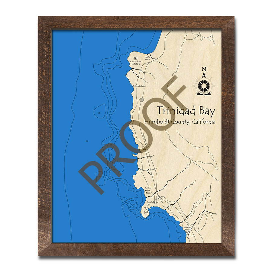 Map Of Trinidad California