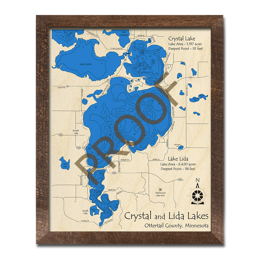 Crystal Lake Minnesota Map