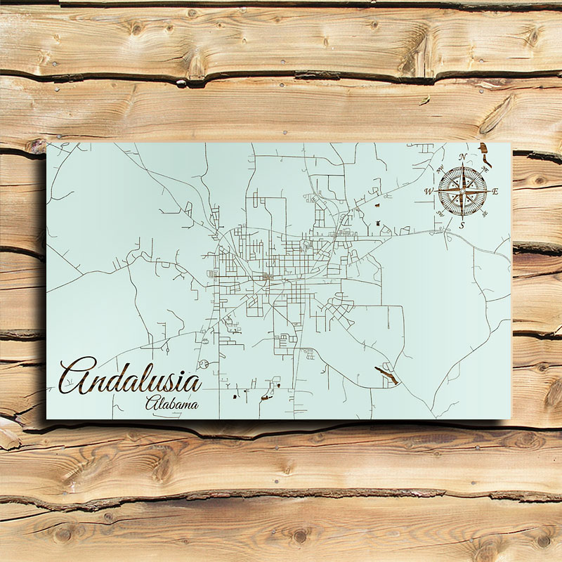 Donner Lake, California Wood Topo Map | Burnt Laser-Cut Wall Map