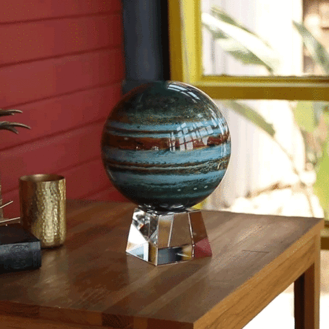 Planet Jupiter Rotating Globe | Solar Powered Moving Globe
