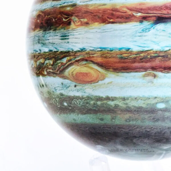 Planet Jupiter Rotating Globe | Solar Powered Moving Globe