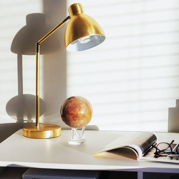 Planet Mercury Rotating Globe | Solar Powered Moving Globe