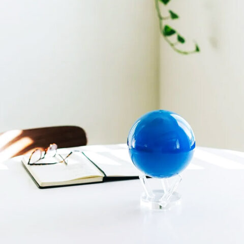 Planet Neptune Rotating Globe | Solar Powered Moving Globe