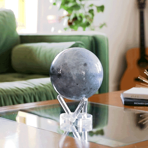 Moon Rotating Globe | Solar Powered Moving Globe