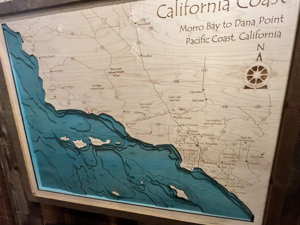 California Coast - Morro Bay to Dana Point - 3D Nautical Chart ...