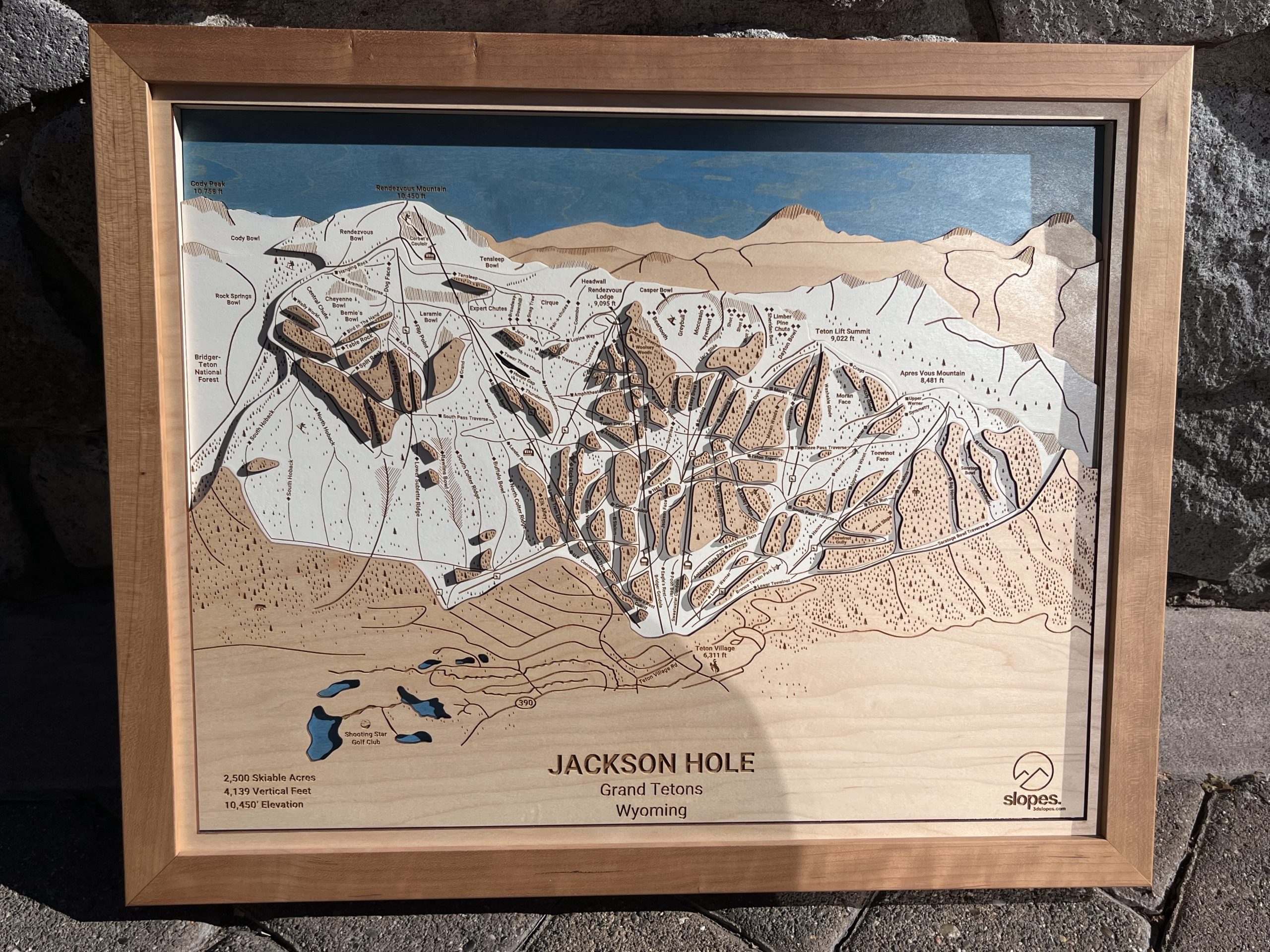 Jackson Hole Winter Trail Map